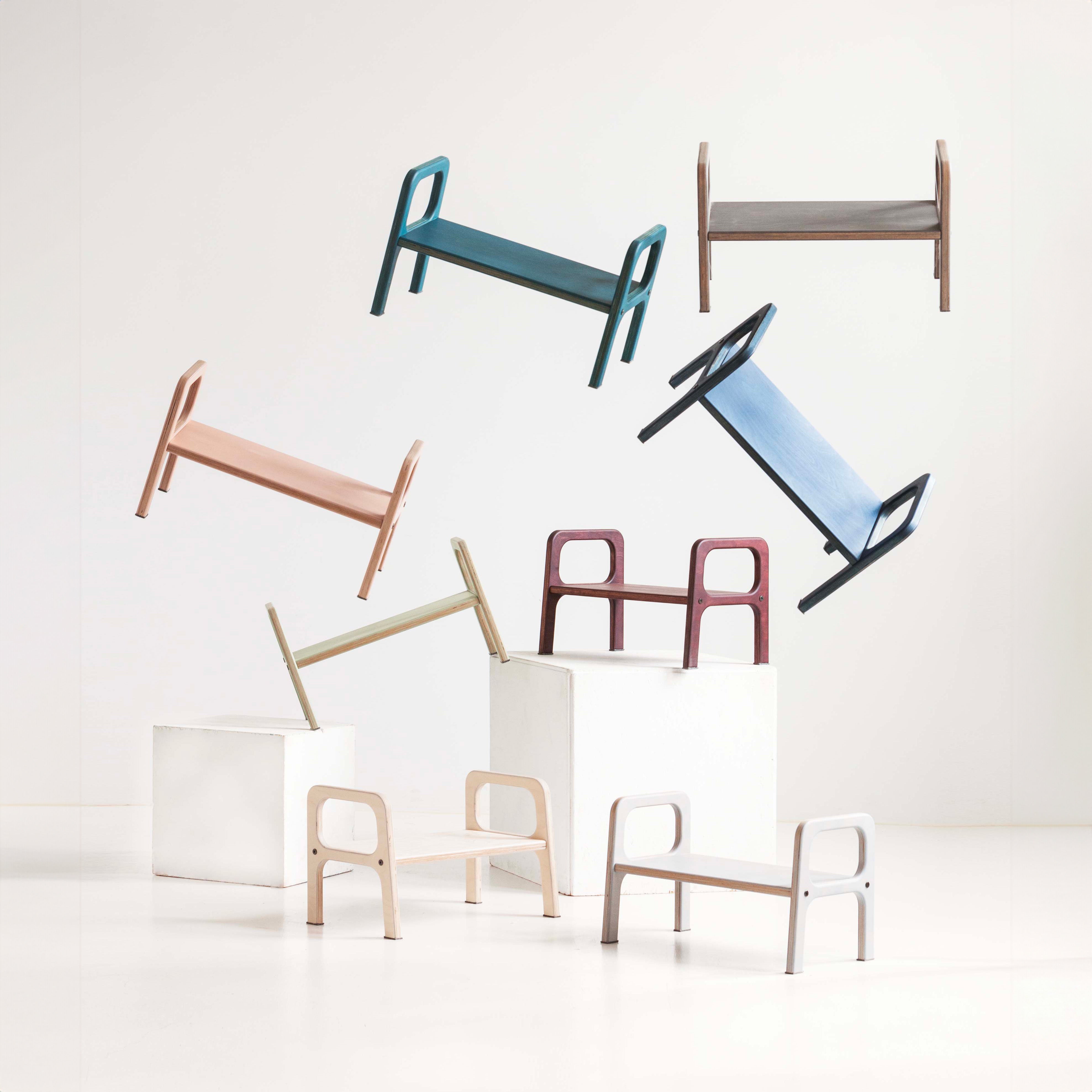 Handcrafted Children's Bench: Functional Seating for Young Explorers