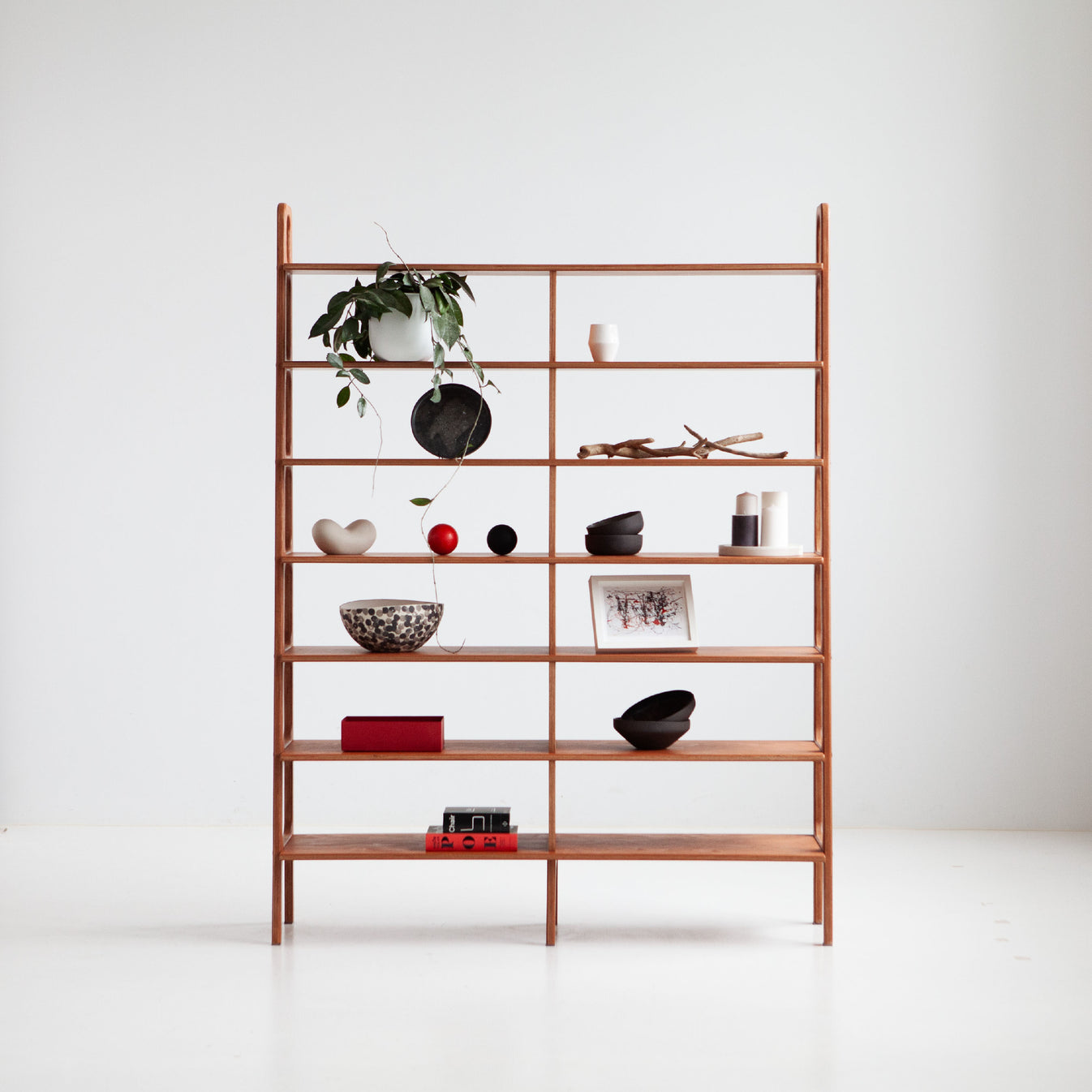 Maxi Bookcase: king of shelves, master of organizing your books.