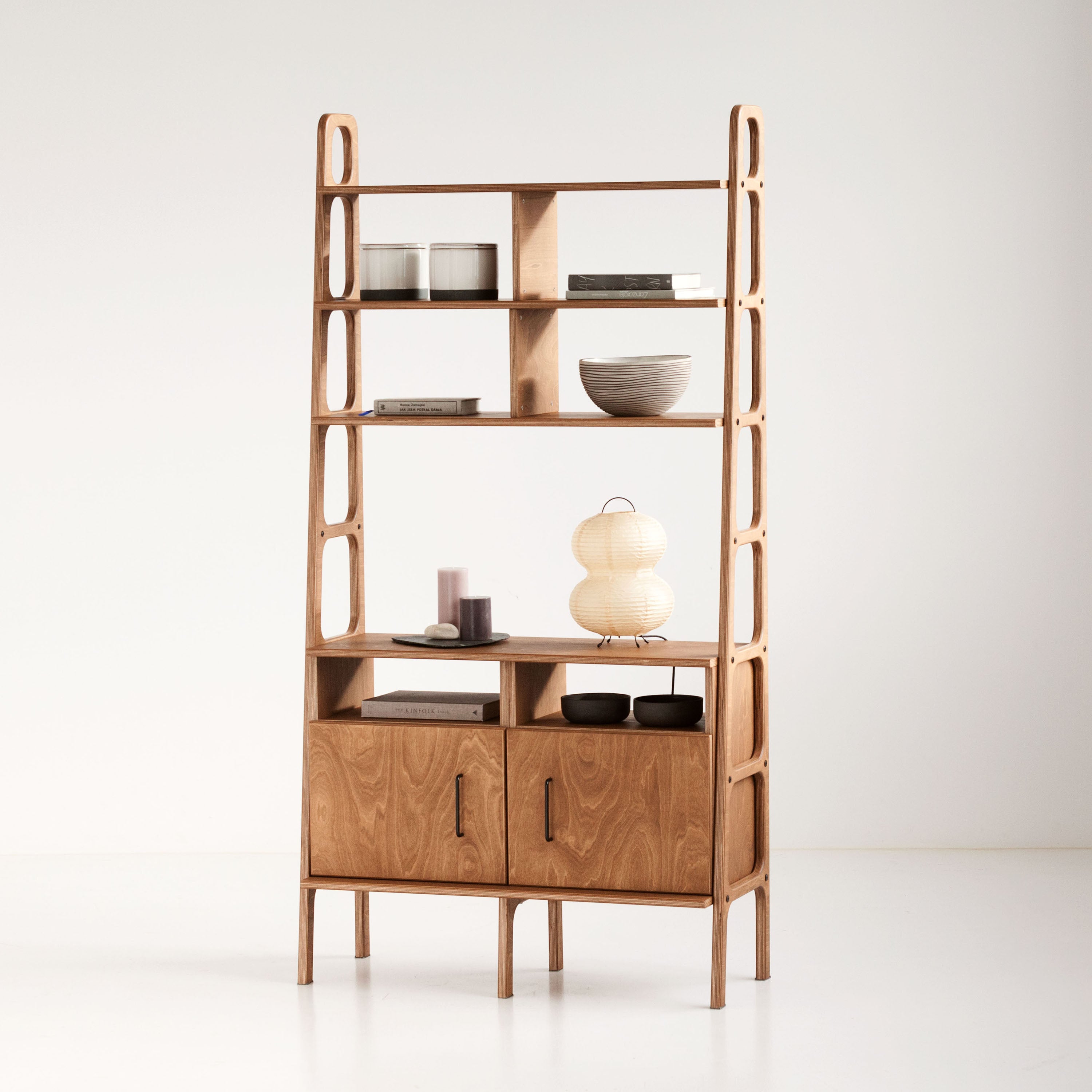 Maxi Bookcase from the Mid-Century: Storage Cabinet